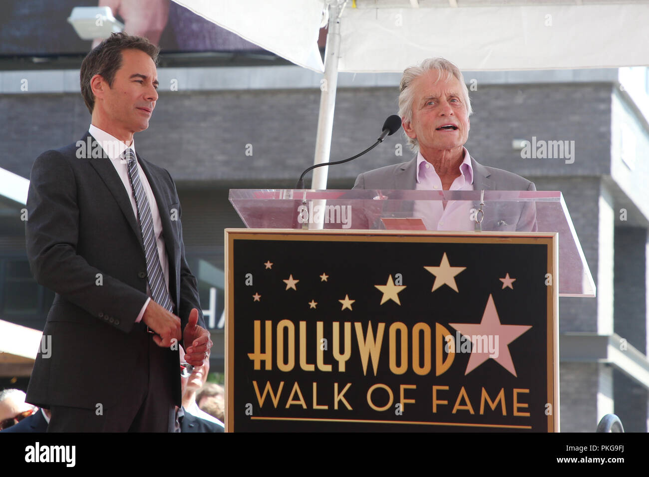 Los Angeles, Ca, USA. 13th Sep, 2018. Eric McCormack and Michael ...