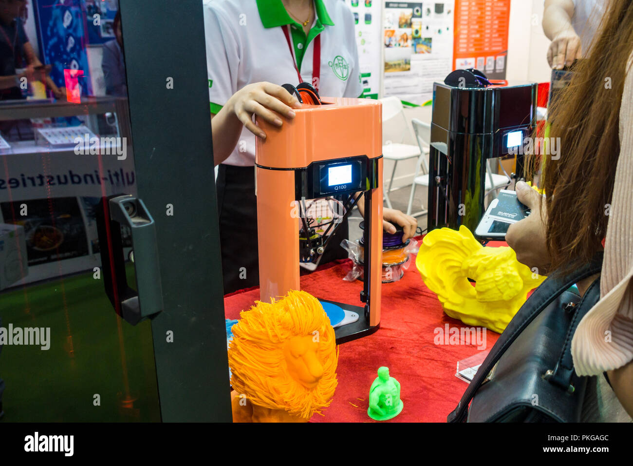 3D printer for sale at fair Stock Photo - Alamy