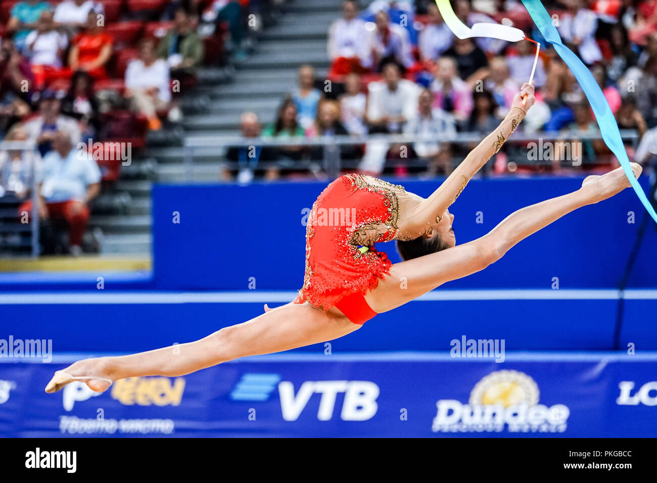 Sofia, Turkey. September 13, 2018: Yeva Meleshchuk of Ukraine during ...