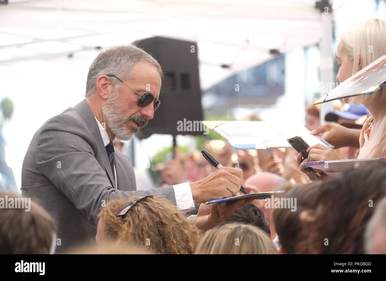 Los Angeles, California, USA. 13th Sep, 2018. Television producer David ...