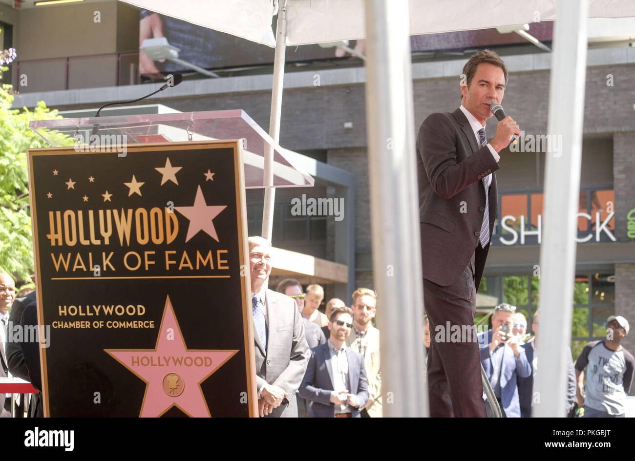 Los Angeles, California, USA. 13th Sep, 2018. Actor Eric McCormack ...