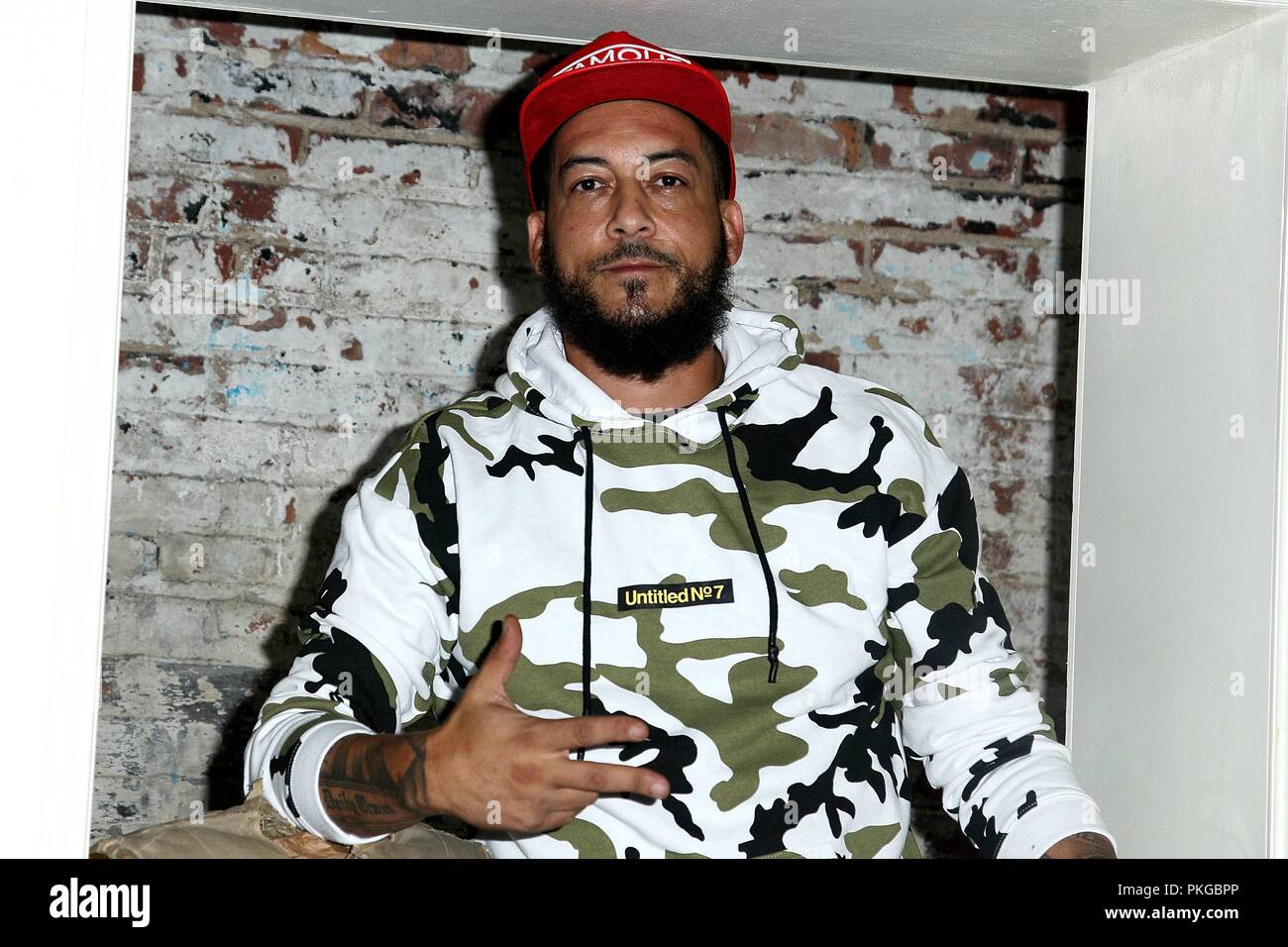 New York, NY, USA. 13th Sep, 2018. P Stew in attendance for Melo Made ...