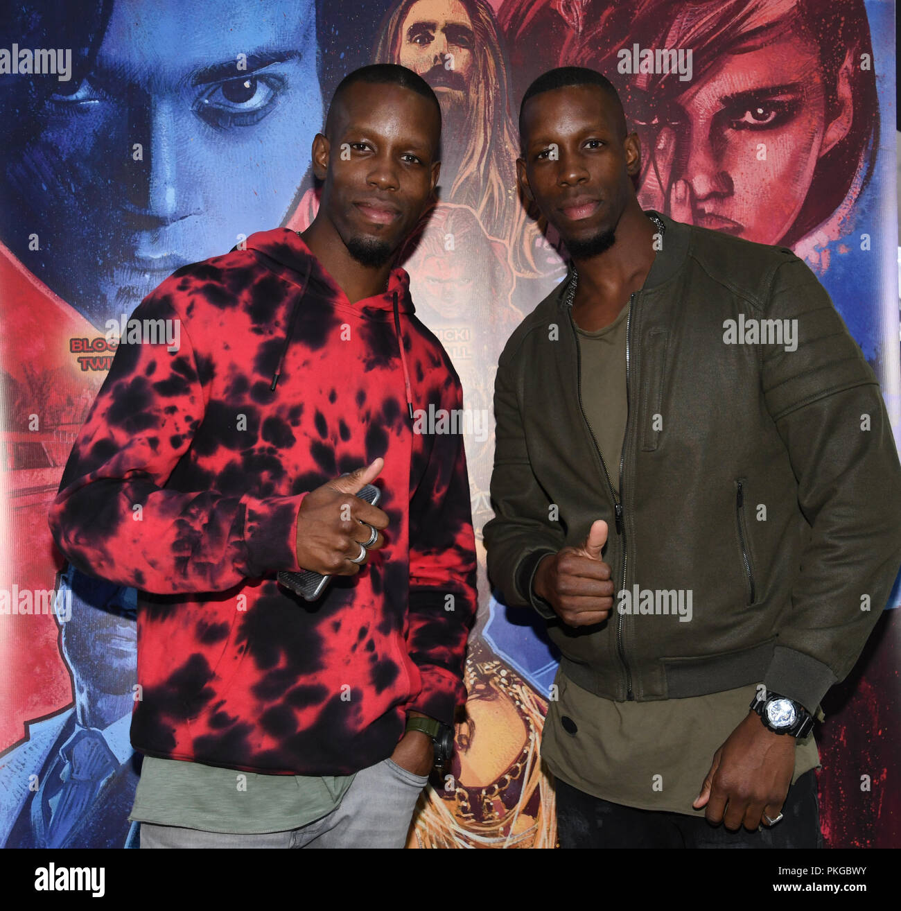London, UK ,13th September 2018. Twin MC's/ So Solid Crew - Dwayne ...
