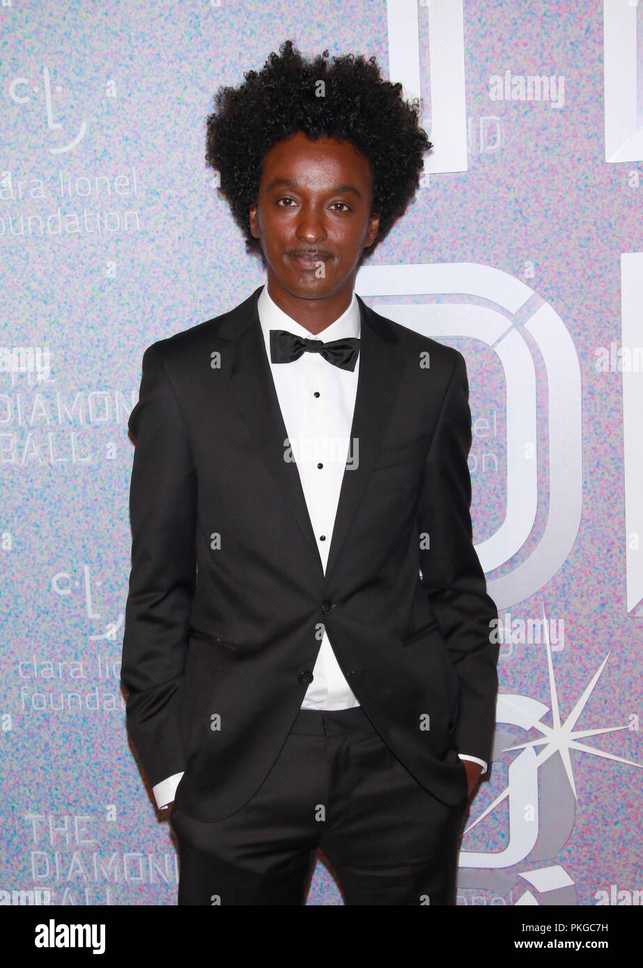 New York, NY, USA. 13th Sep, 2018. K'naan at the Clara Lionel ...