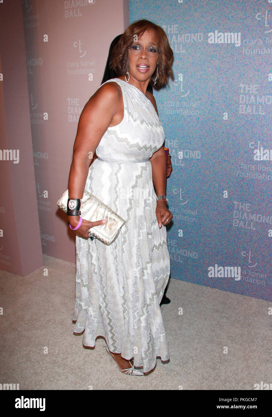 New York, NY, USA. 13th Sep, 2018. Gayle King at the Clara Lionel ...