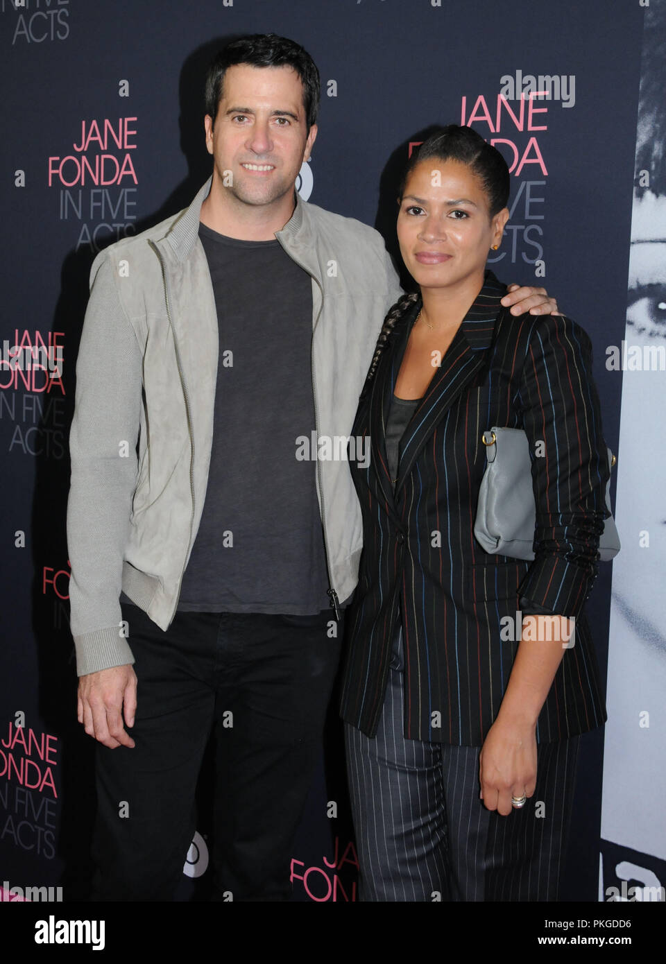 Los Angeles, USA. 13th Sep 2018. Actor Troy Garity and wife Simone Bent ...