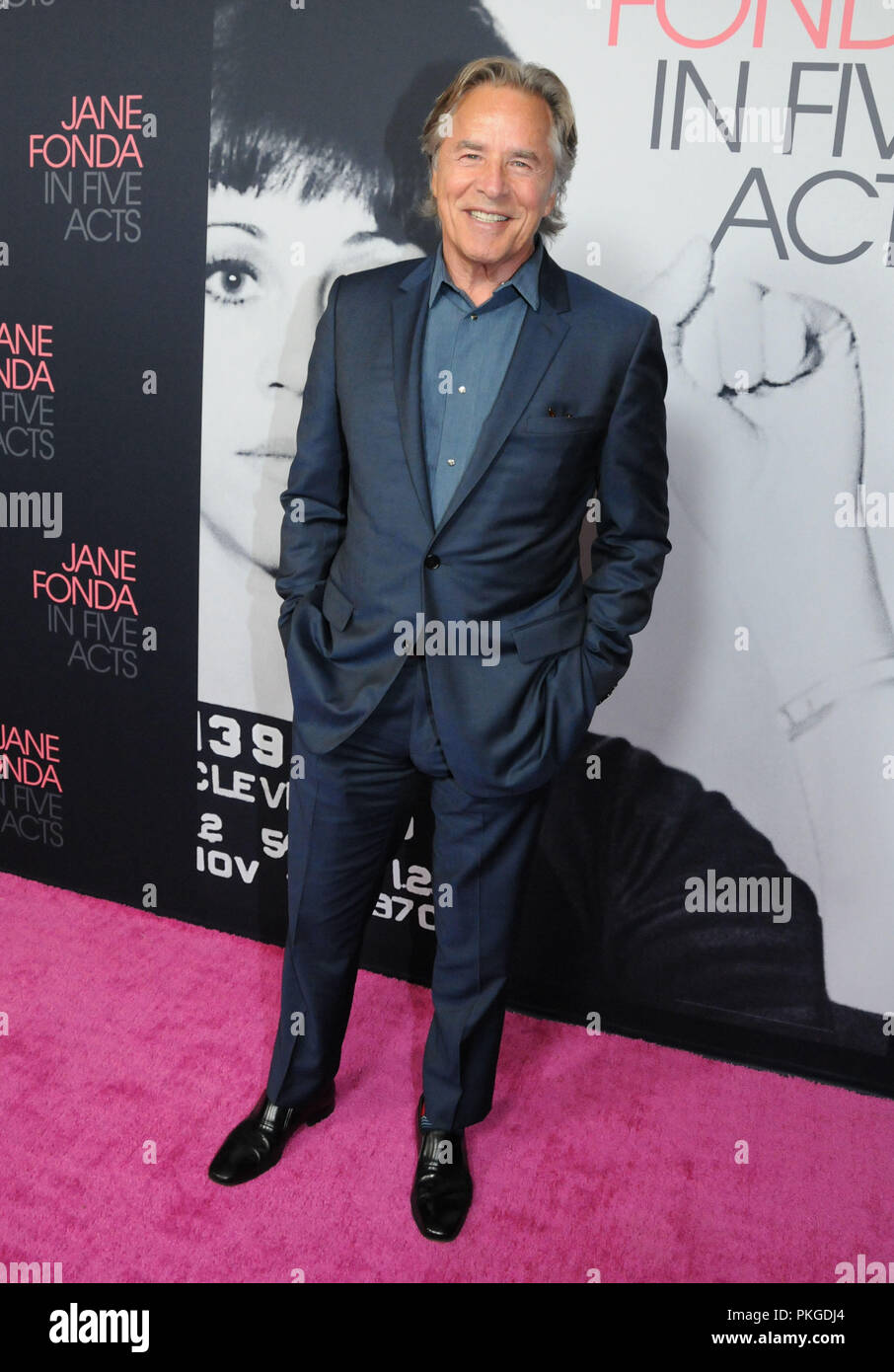 Los Angeles, USA. 13th Sep 2018. Actor Don Johnson attends HBO Presents ...