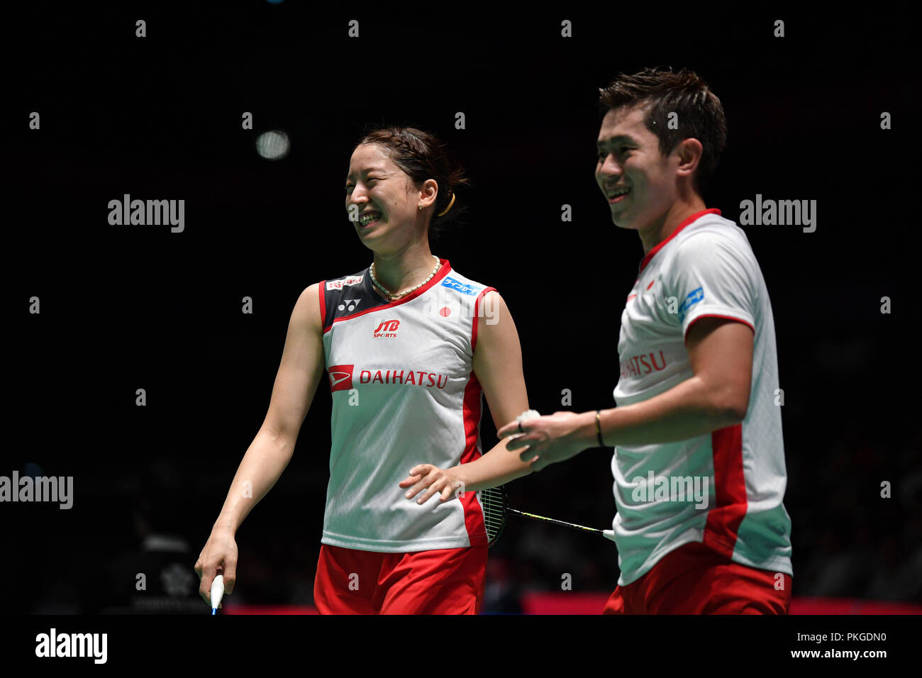 Musashino Mori General Sports Plaza, Tokyo, Japan. 13th Sep, 2018 ...