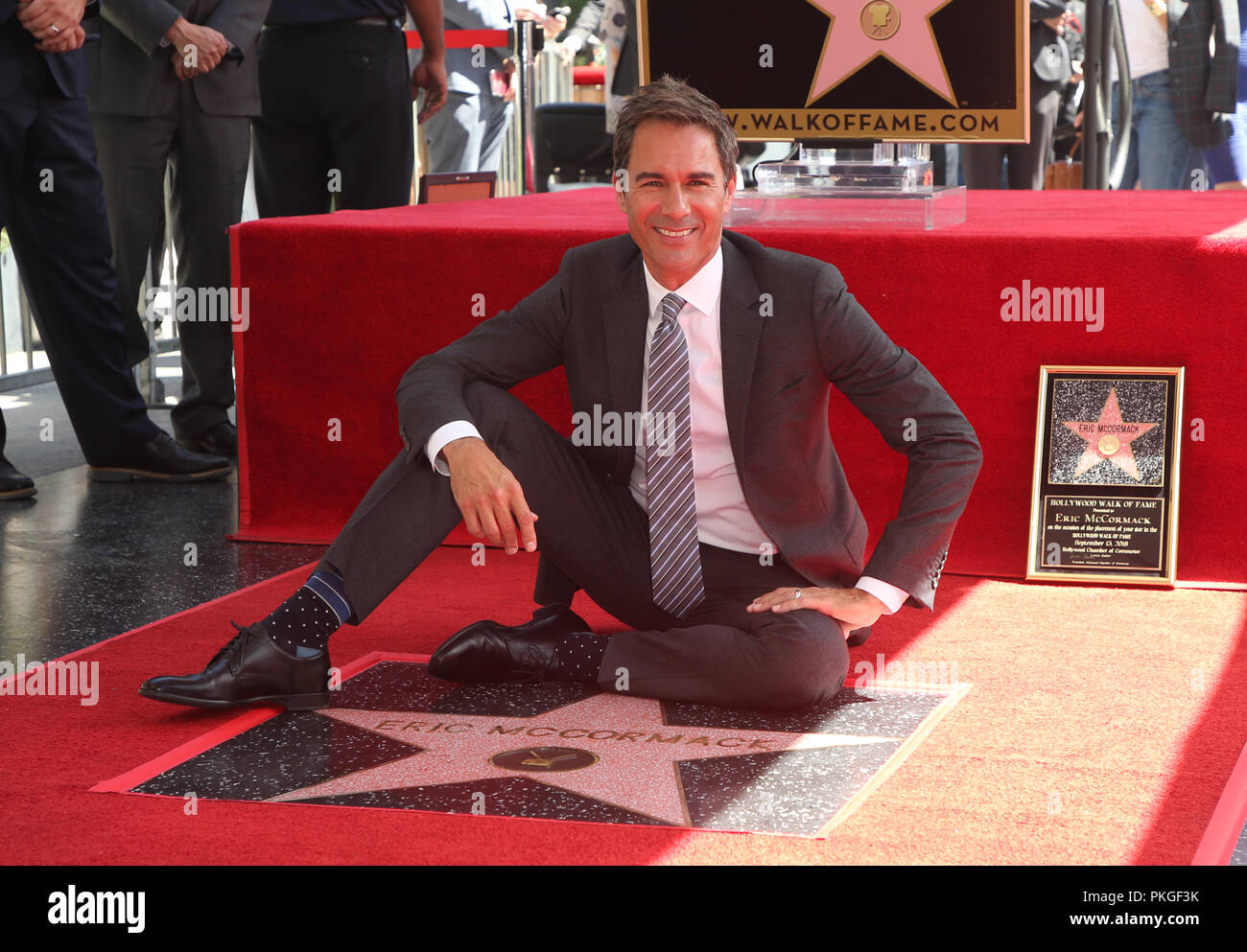 Los Angeles, Ca, USA. 13th Sep, 2018. Eric McCormack, at the Hollywood ...