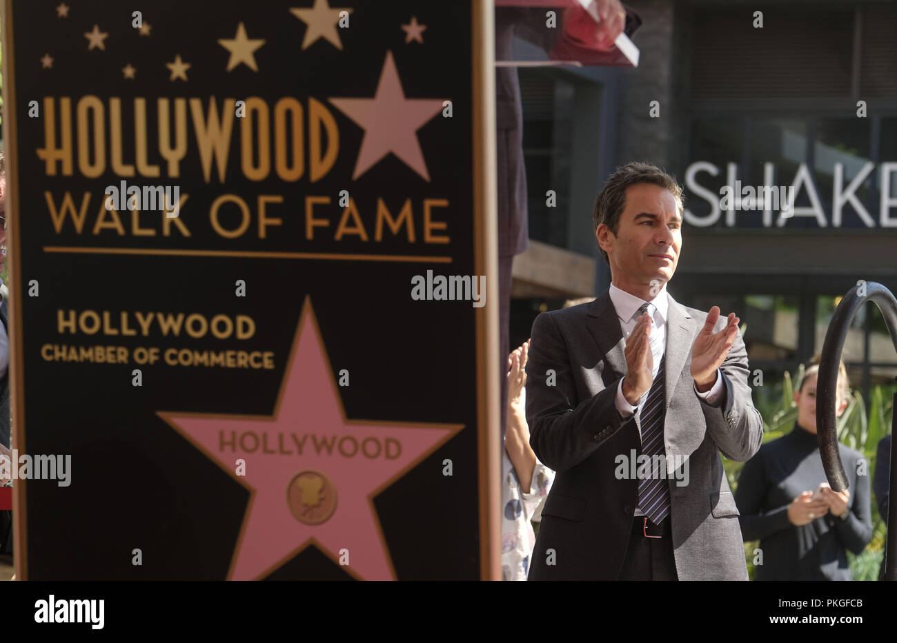 Los Angeles, California, USA. 13th Sep, 2018. Actor Eric McCormack ...