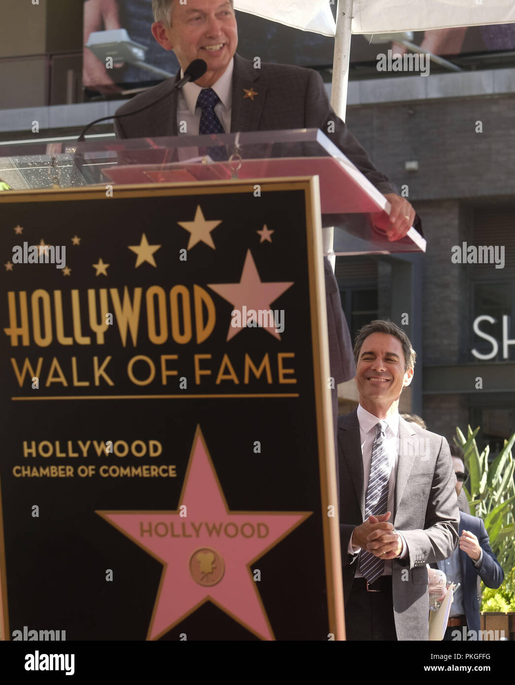 Los Angeles, California, USA. 13th Sep, 2018. Actor Eric McCormack ...