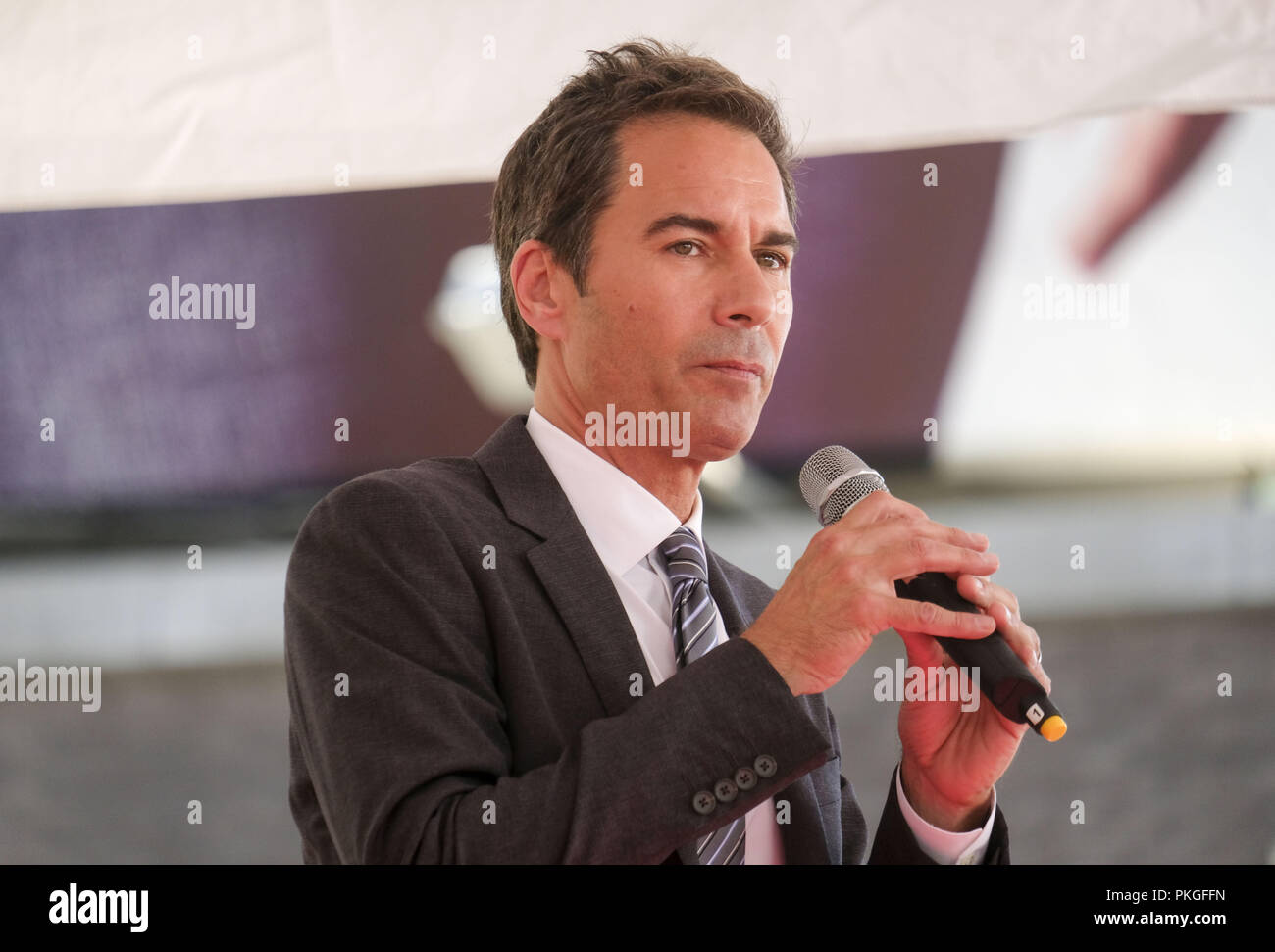 Los Angeles, California, USA. 13th Sep, 2018. Actor Eric McCormack ...