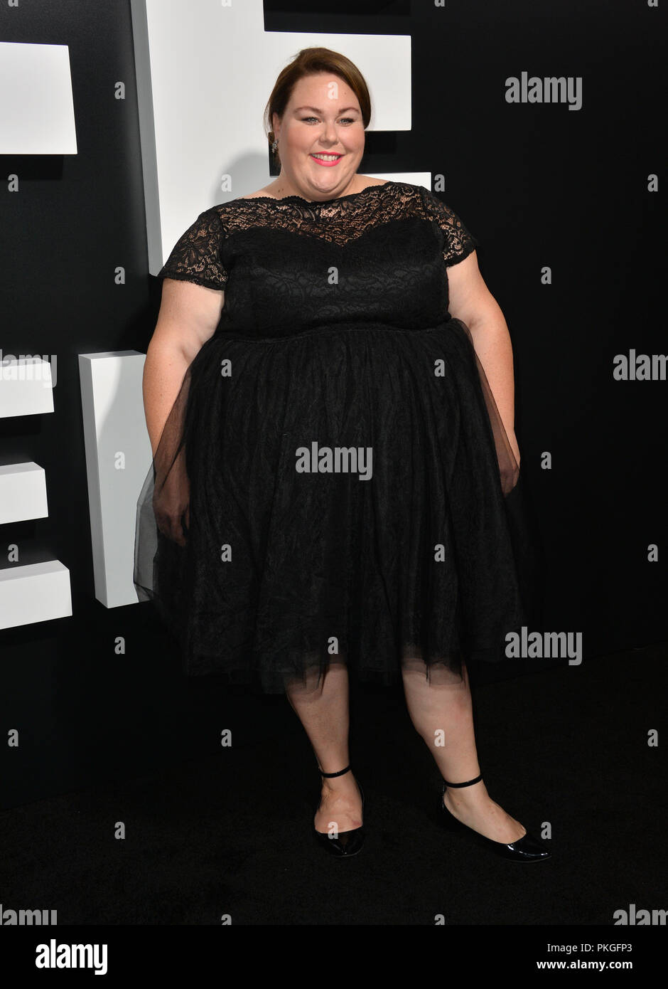 Los Angeles, USA. September 13, 2018: Chrissy Metz at the premiere for ...