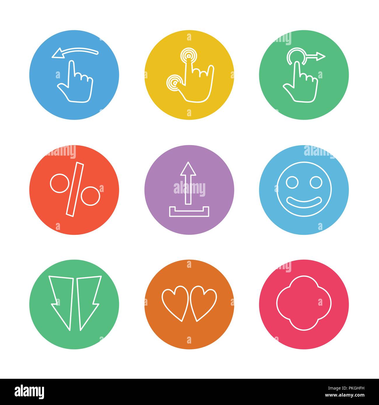 emoji , upload, percentage , hands , pointer , arrows , directions ...