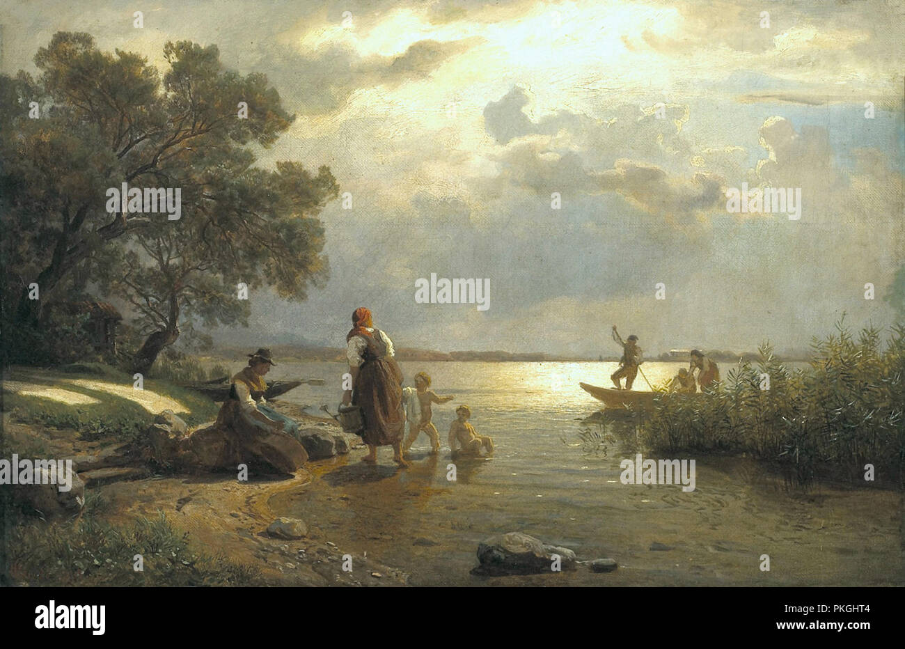 Hans gude painting hi-res stock photography and images - Alamy