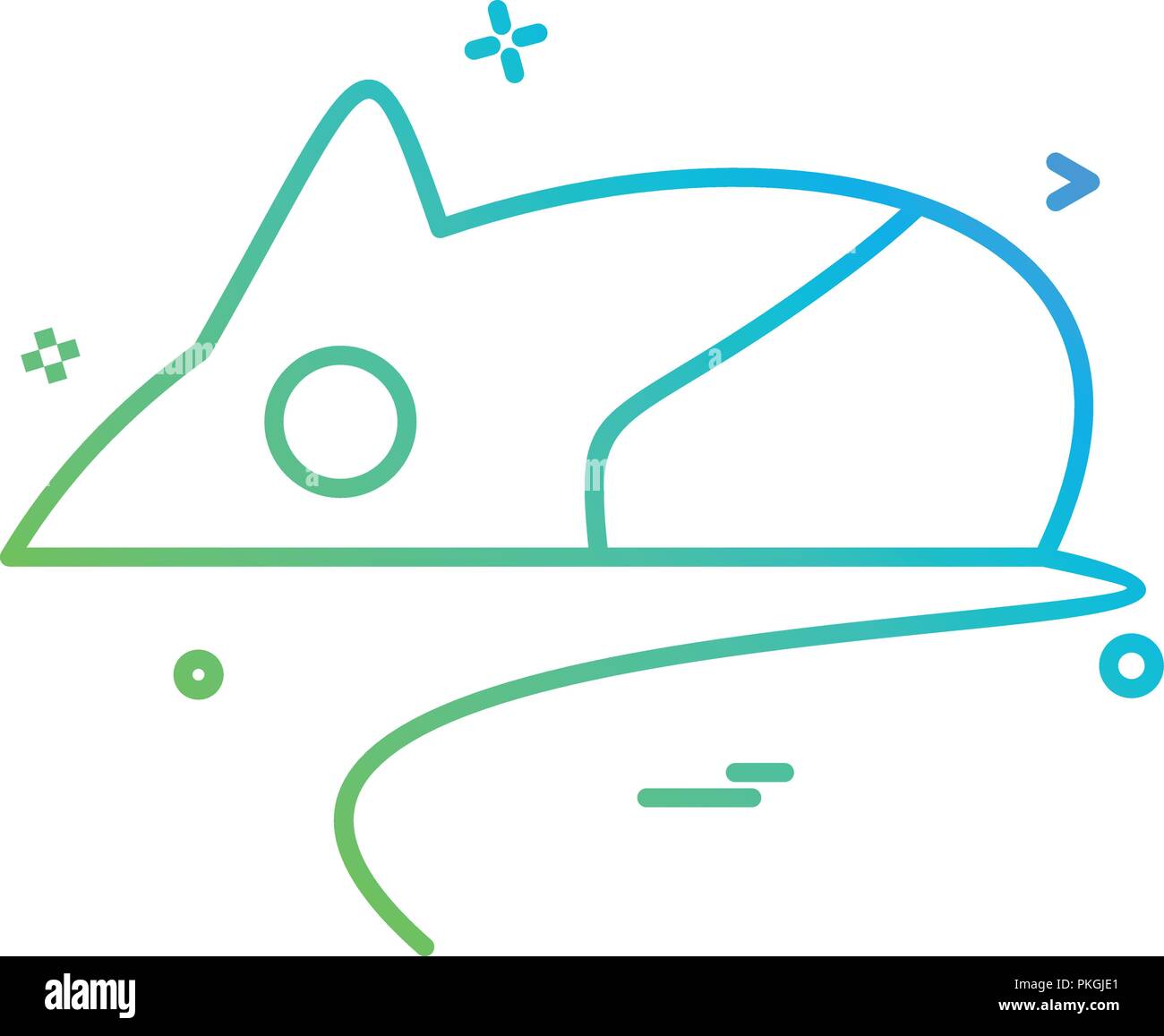 Lab mouse and computer Stock Vector Images - Alamy