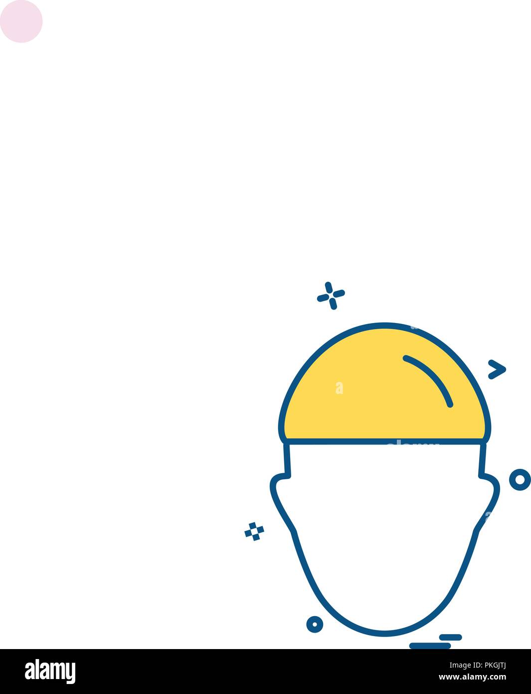 Construction man work labour icon Stock Vector Image & Art - Alamy