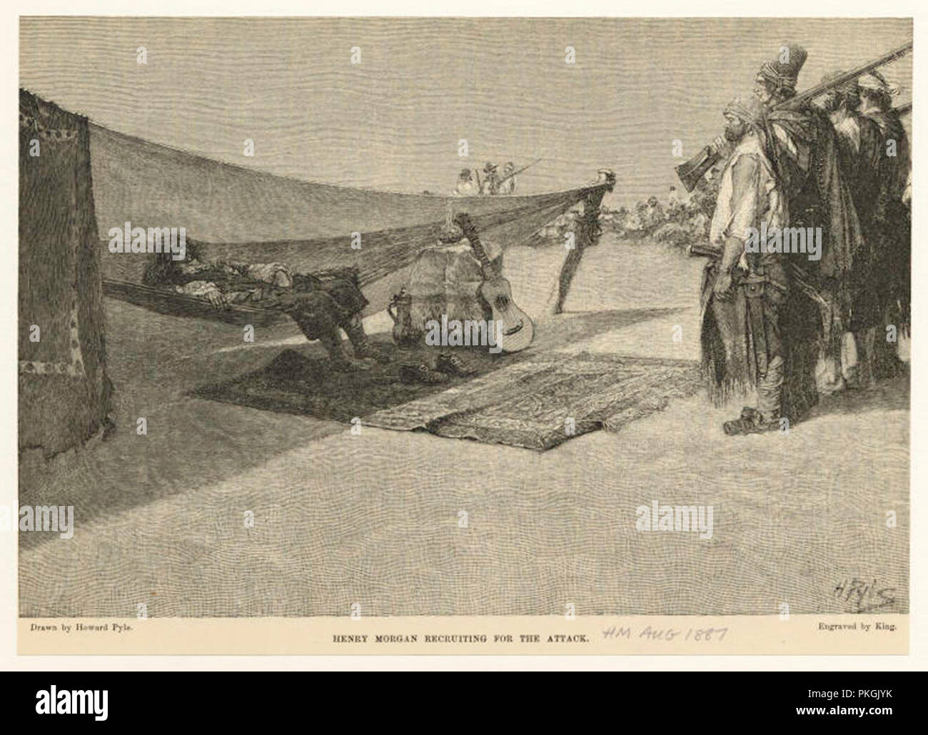 pirate themed image Stock Photo - Alamy