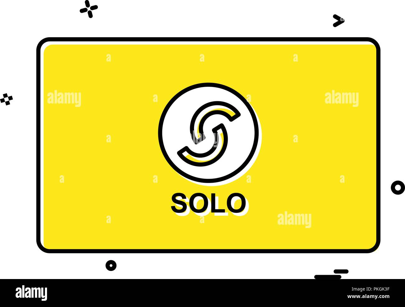 Solo bank card hi-res stock photography and images - Alamy