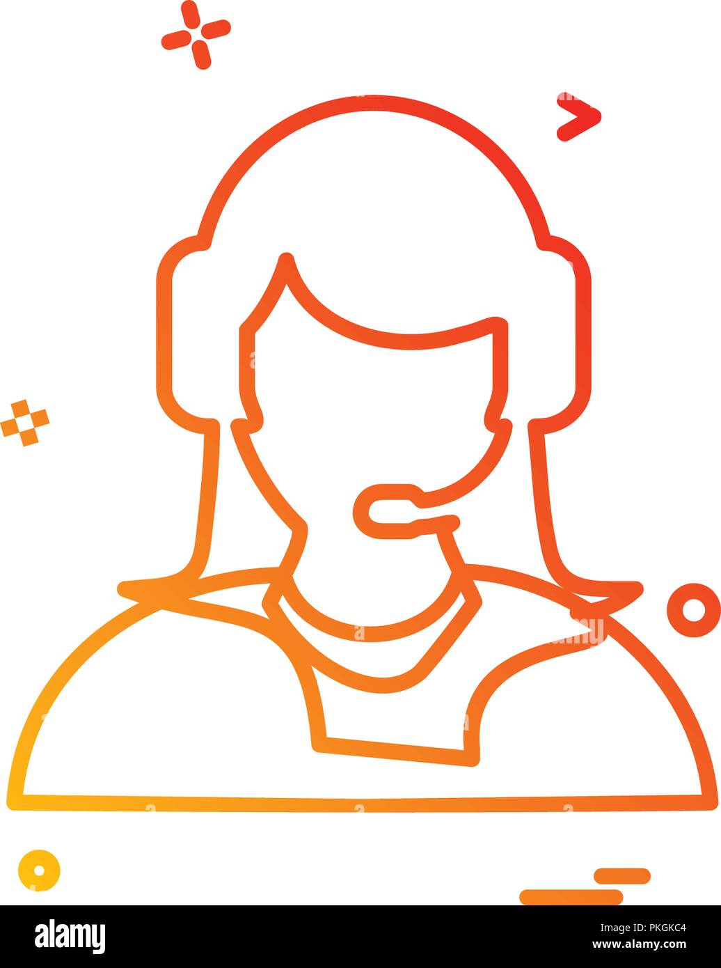 Employee icon design vector Stock Vector Image & Art - Alamy