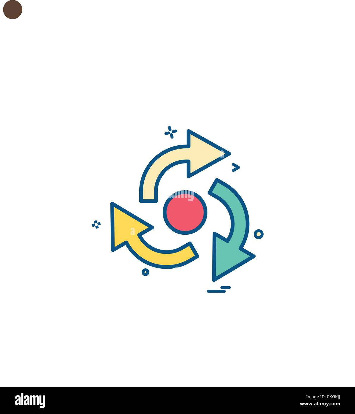 Left right and centre Stock Vector Images - Alamy