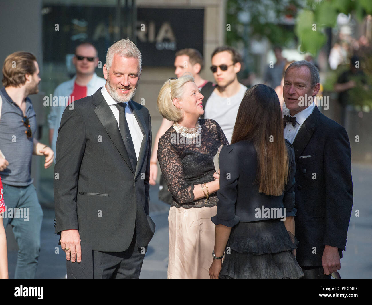Edinburgh, 26th May 2017. Guests arrive for the Sir Tom Hunter ...