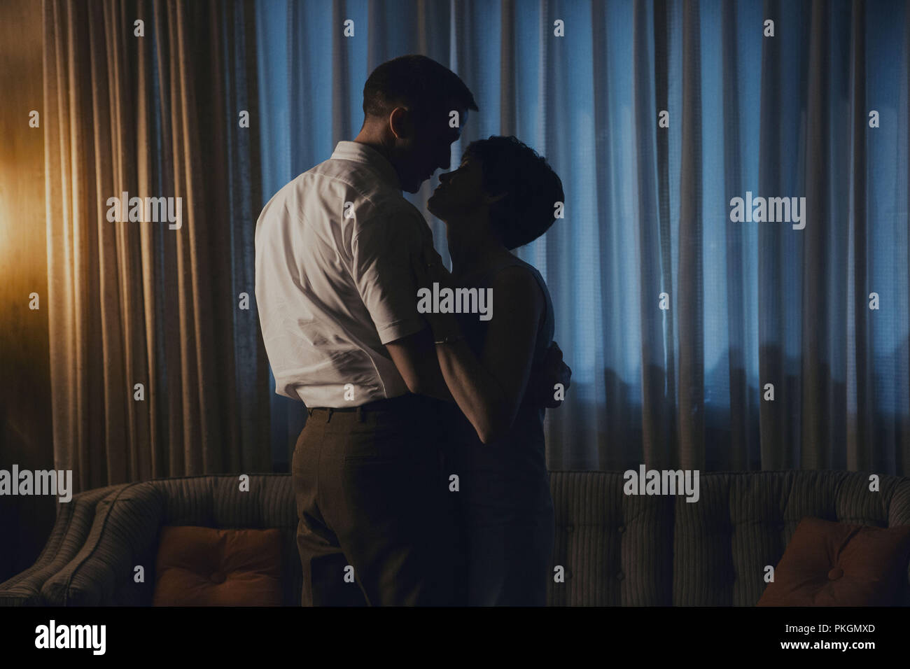 FIRST MAN, from left: Ryan Gosling as Neil Armstrong, Claire Foy, 2018 ...