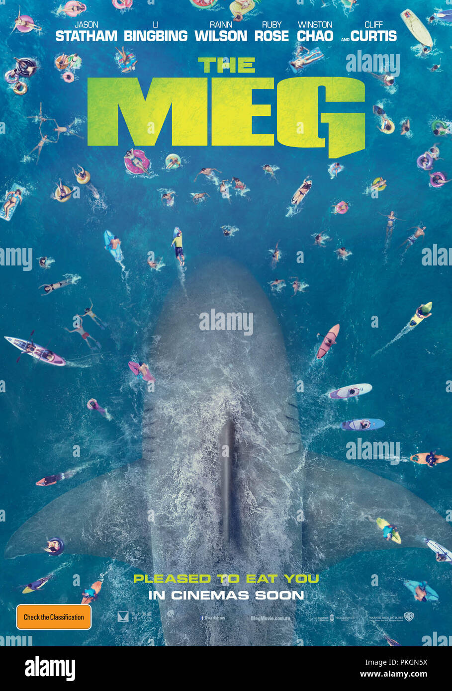 THE MEG, Australian poster, 2018. © Warner Bros. /Courtesy Everett ...