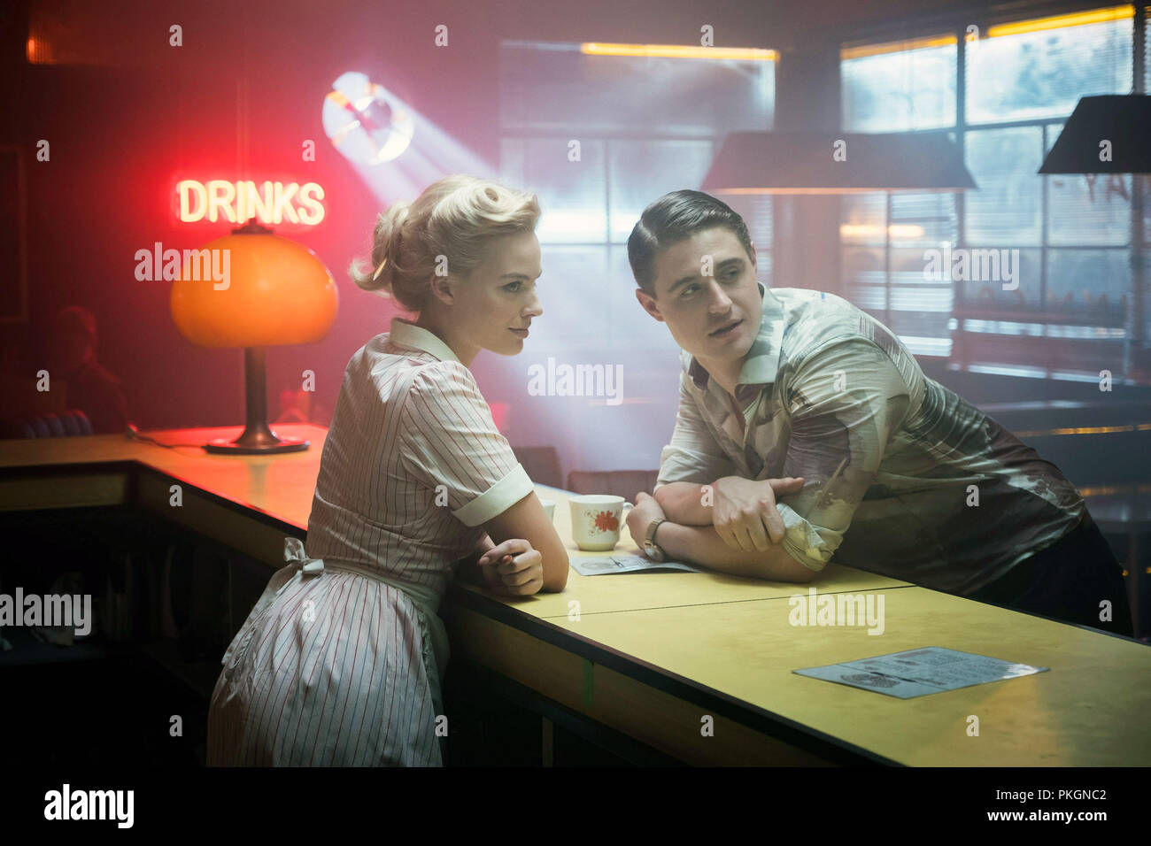 TERMINAL, from left: Margot Robbie, Max Irons, 2018. © RLJE Films ...