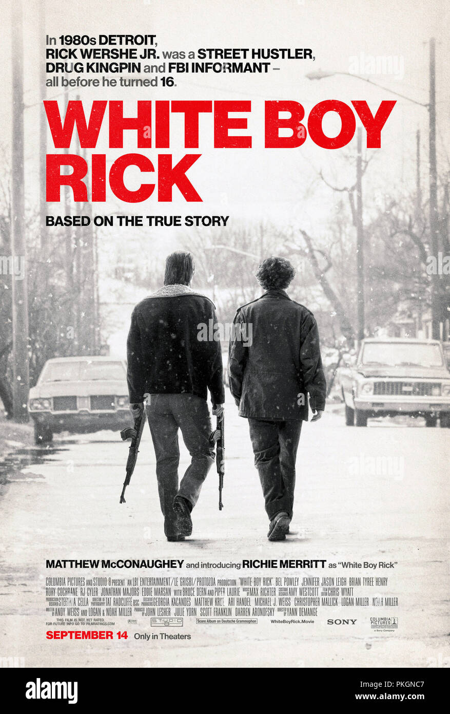 WHITE BOY RICK, US poster, 2018. © Columbia Pictures/courtesy Everett ...