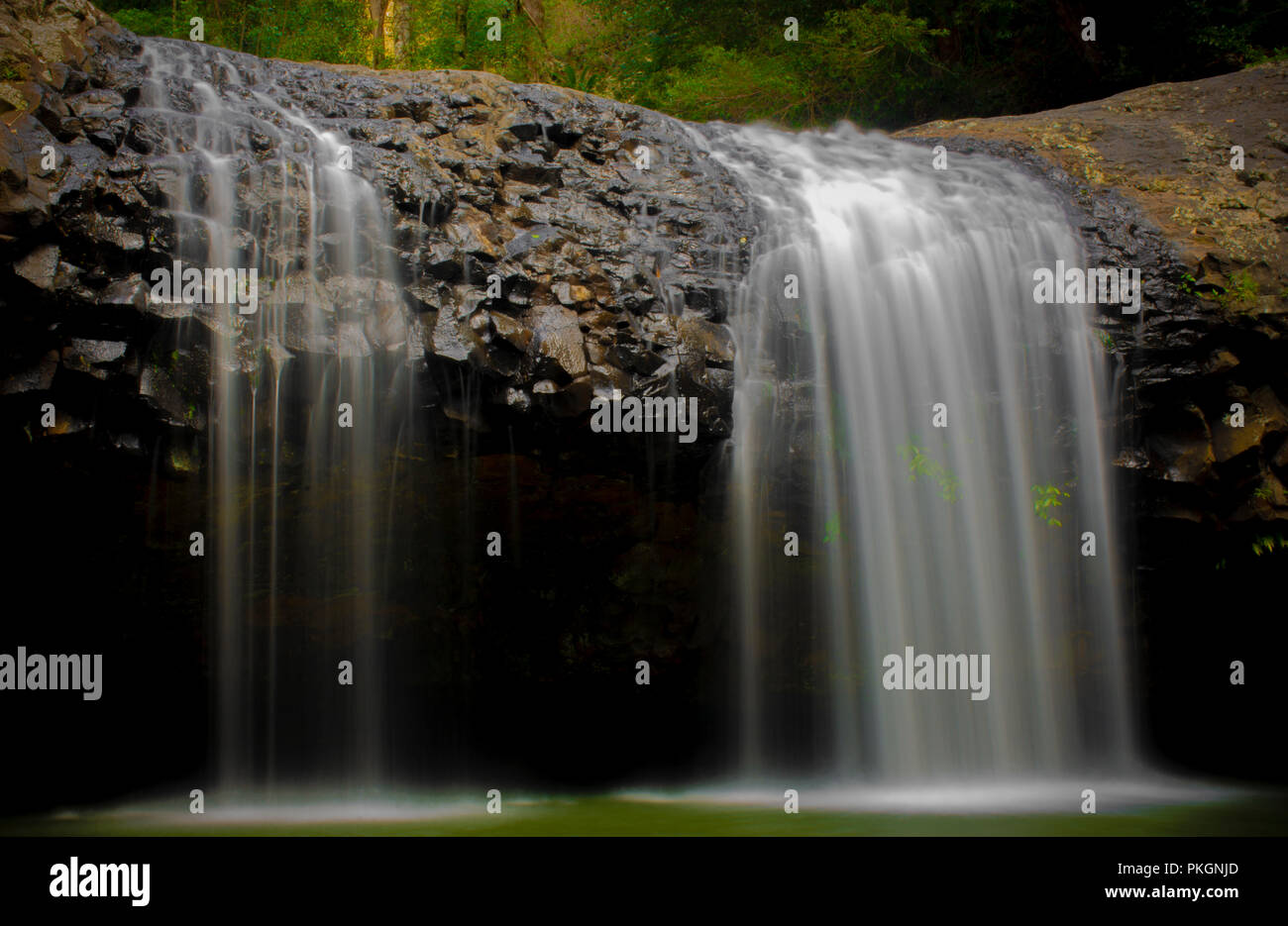 A hidden gem, deep in a rainforest Stock Photo - Alamy