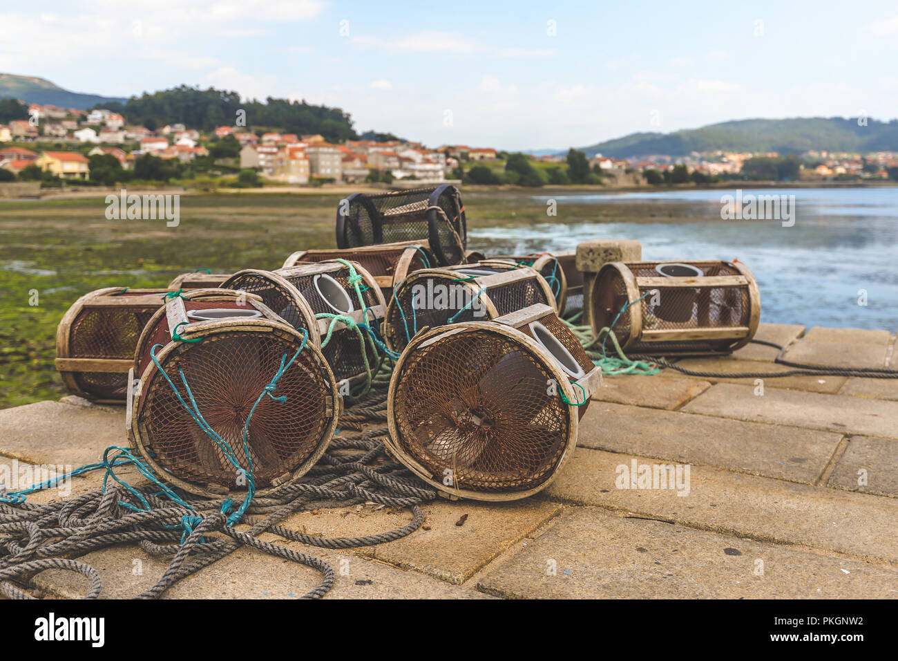 Combarro - Galicia, Spain Stock Photo - Alamy