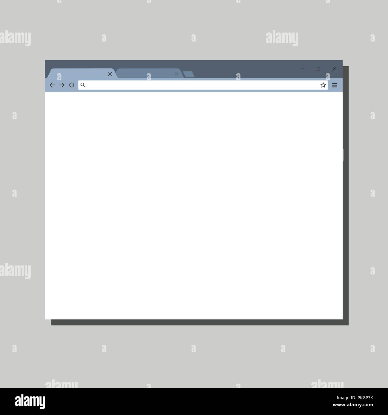 Simple browser window Stock Vector Image & Art - Alamy