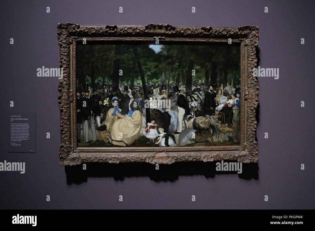 Manet's “a bar at the folies bergère hi-res stock photography and ...
