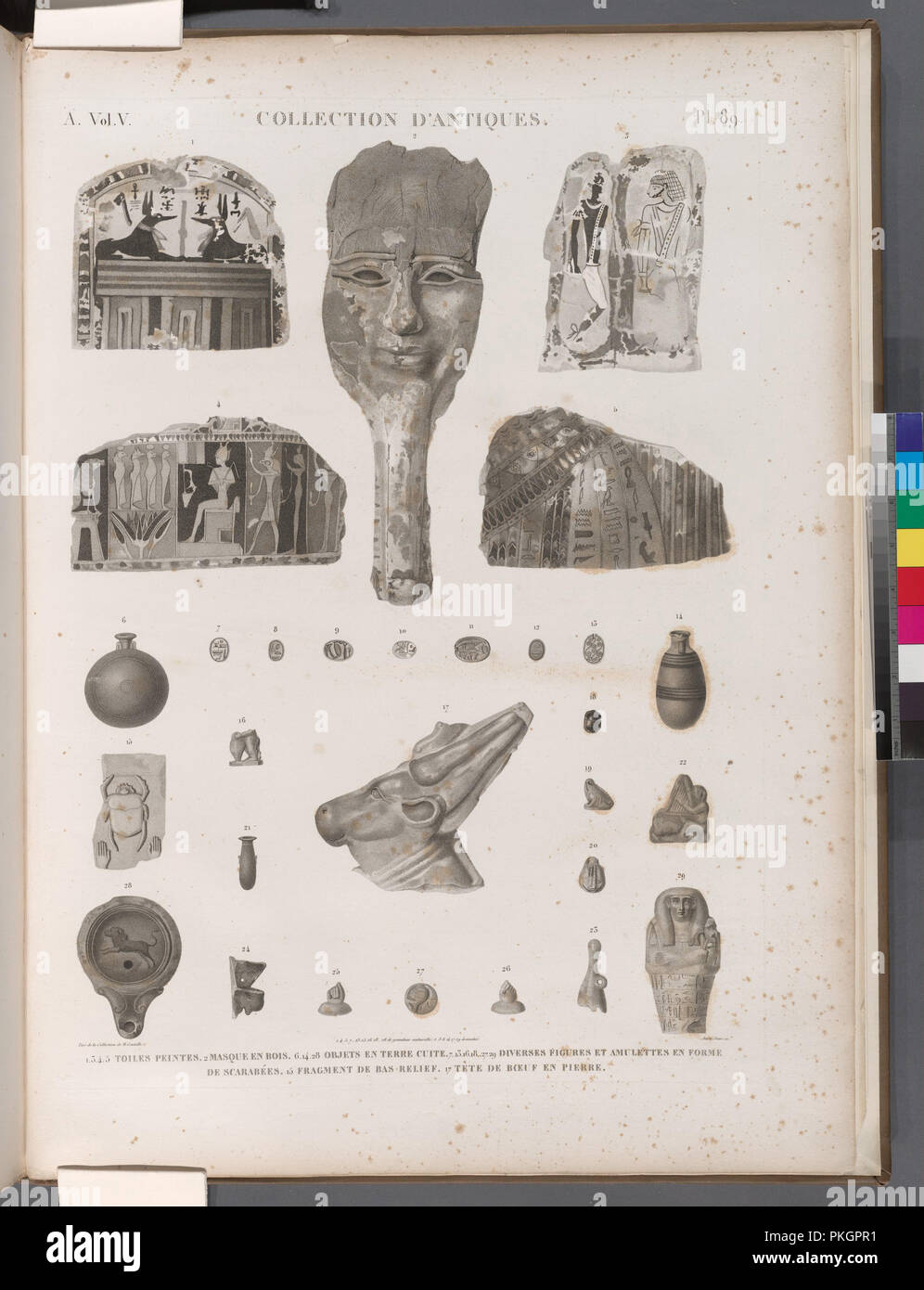 vintage Egyptian historical image Stock Photo - Alamy