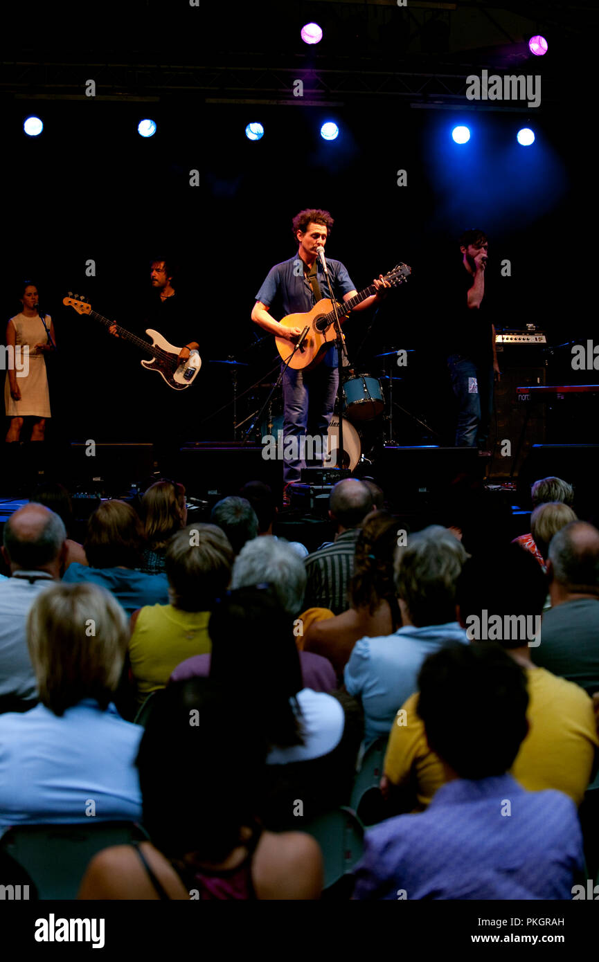 Tom Pintens' concert in the Openluchttheater Rivierenhof, Antwerp ...