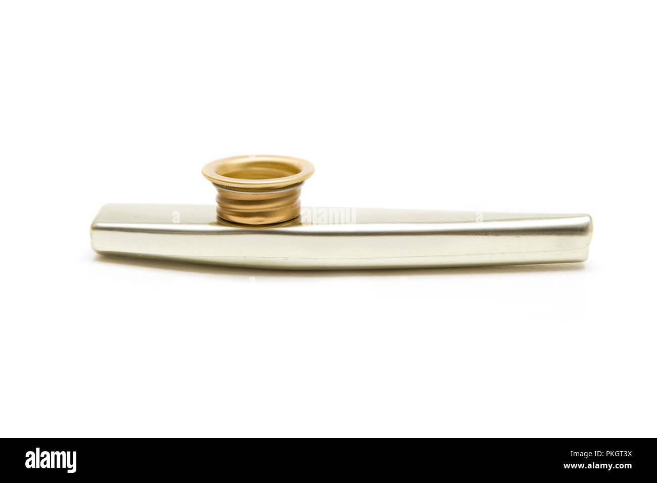 Kazoo musical instrument isolated on the white background Stock Photo ...