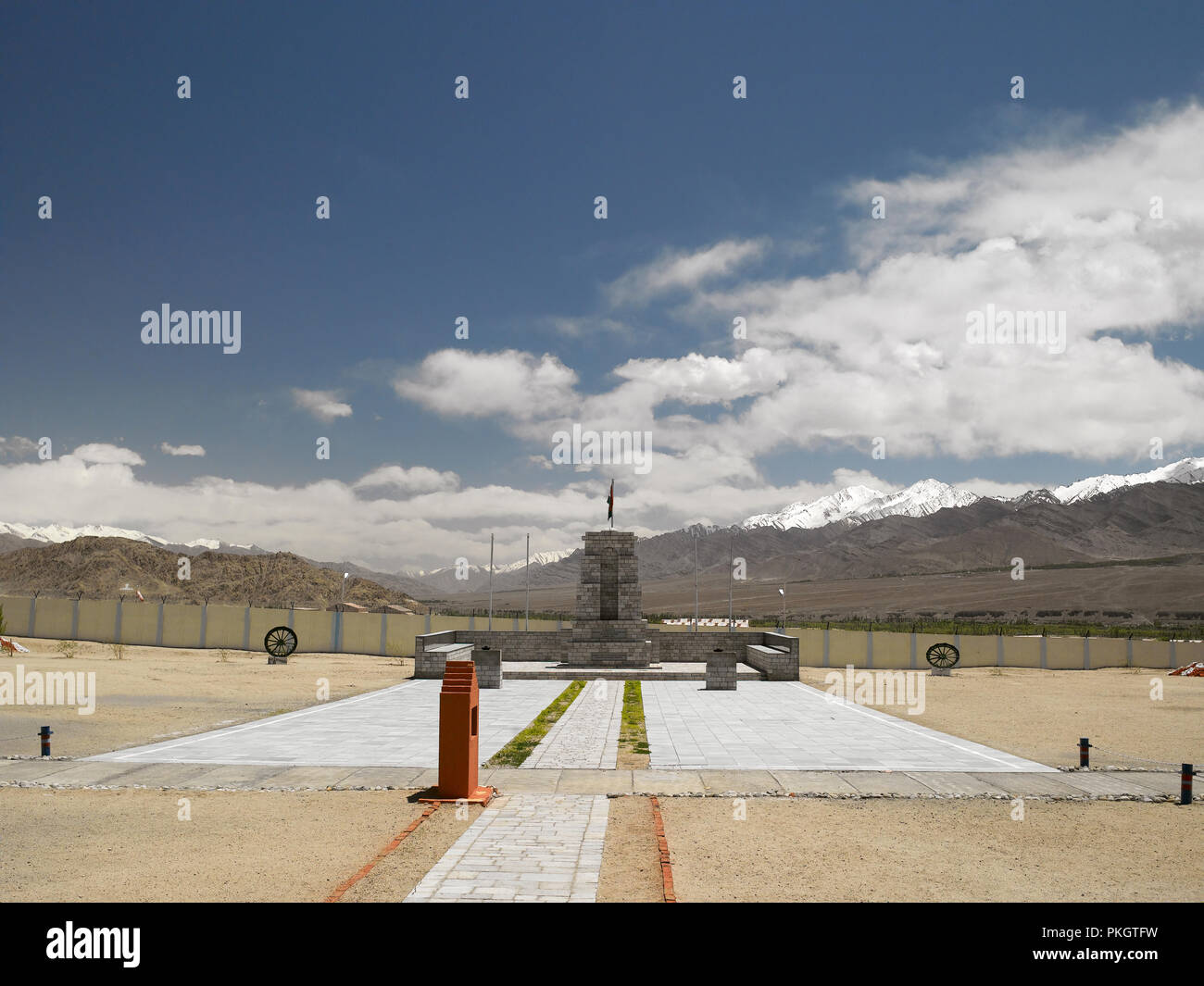 War Memorial, Leh, LADAKH, JAMMU & KASHMIR, INDIA, ASIA Stock Photo - Alamy