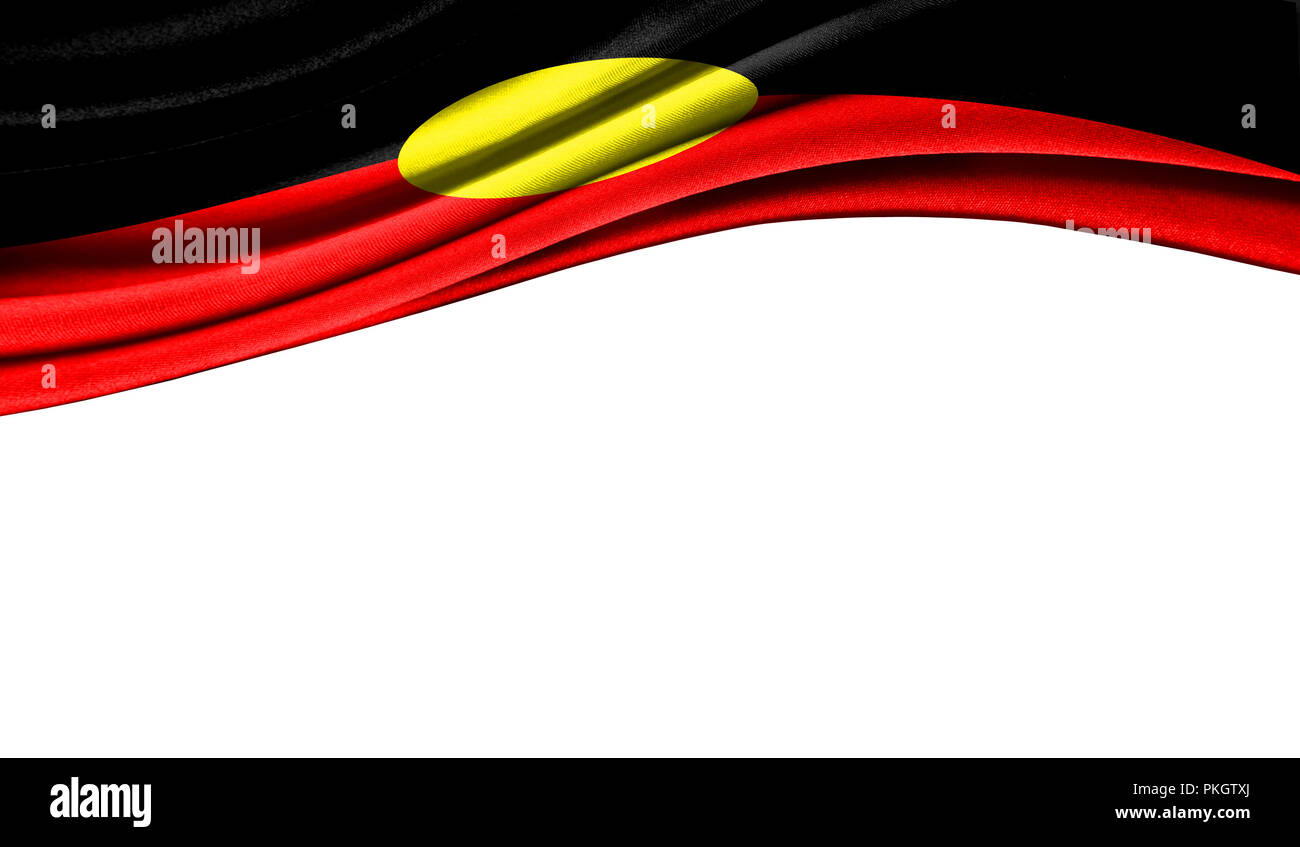 Australia map aboriginal flag hi-res stock photography and images - Alamy