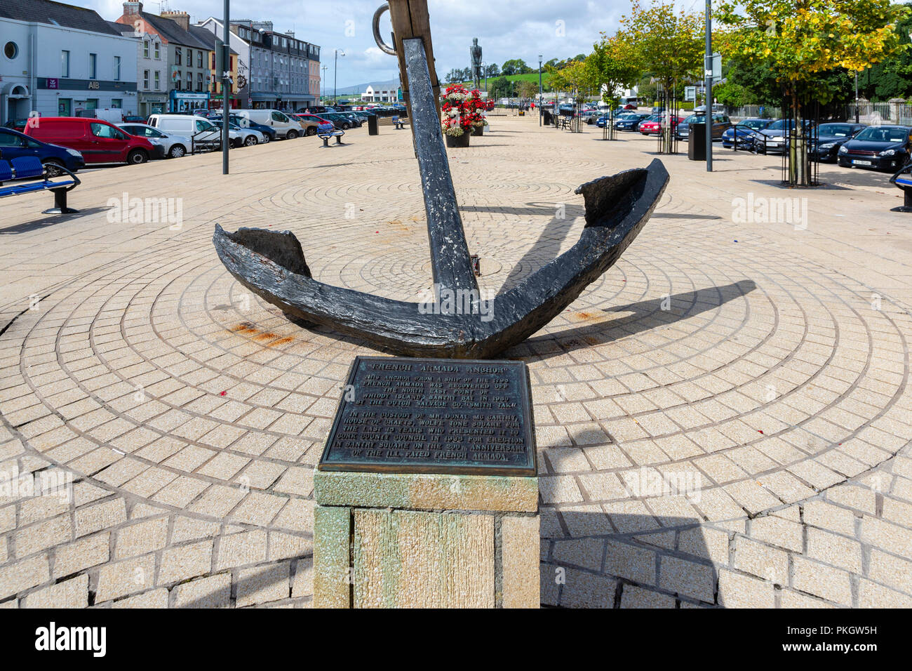 Bantry, West Cork, Ireland town square and promenade Stock Photo - Alamy