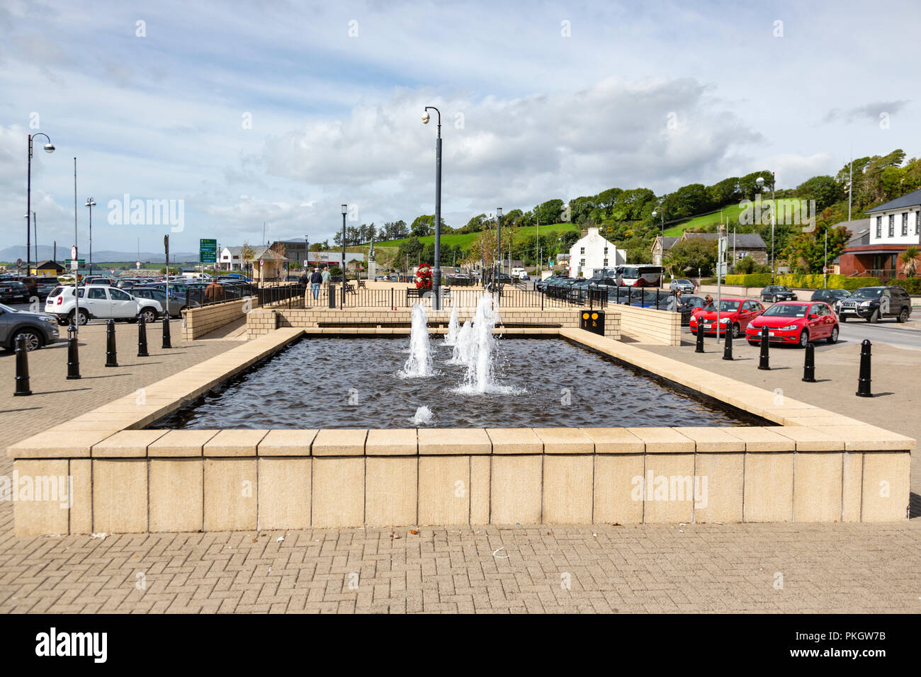 Bantry, West Cork, Ireland town square and promenade Stock Photo - Alamy