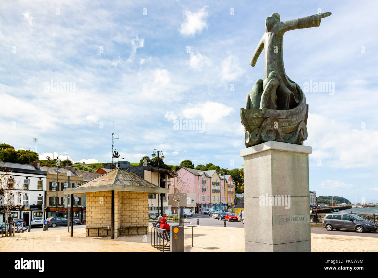 Bantry, West Cork, Ireland town square and promenade Stock Photo - Alamy