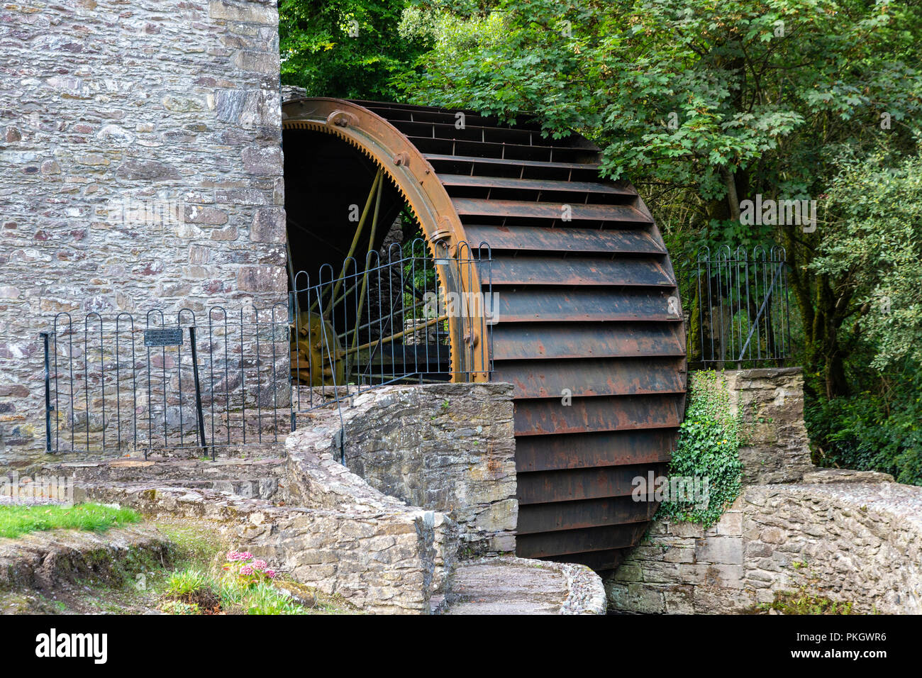 Water wheel at irish mill hi-res stock photography and images - Alamy