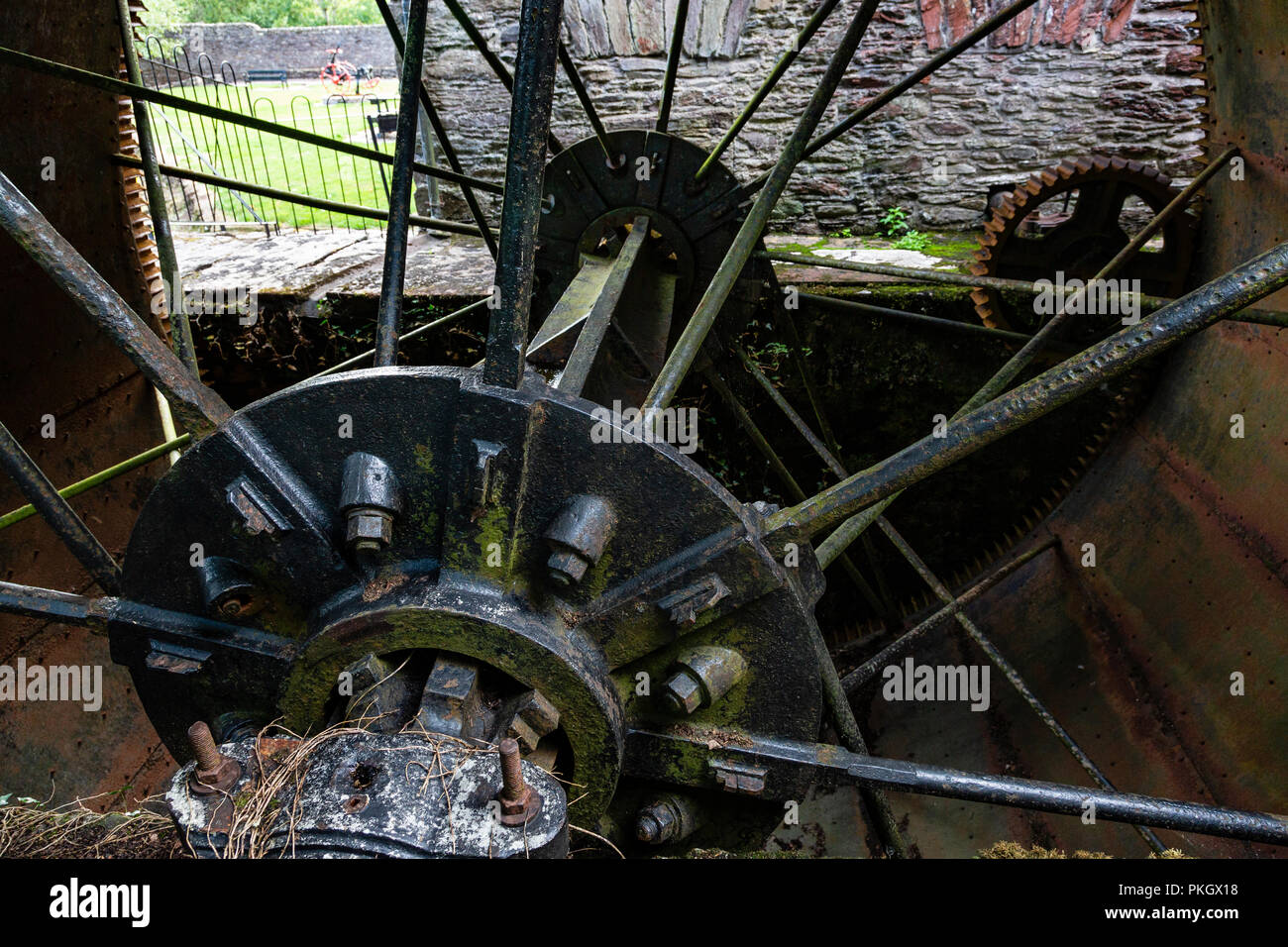 Water wheel at mill hi-res stock photography and images - Alamy