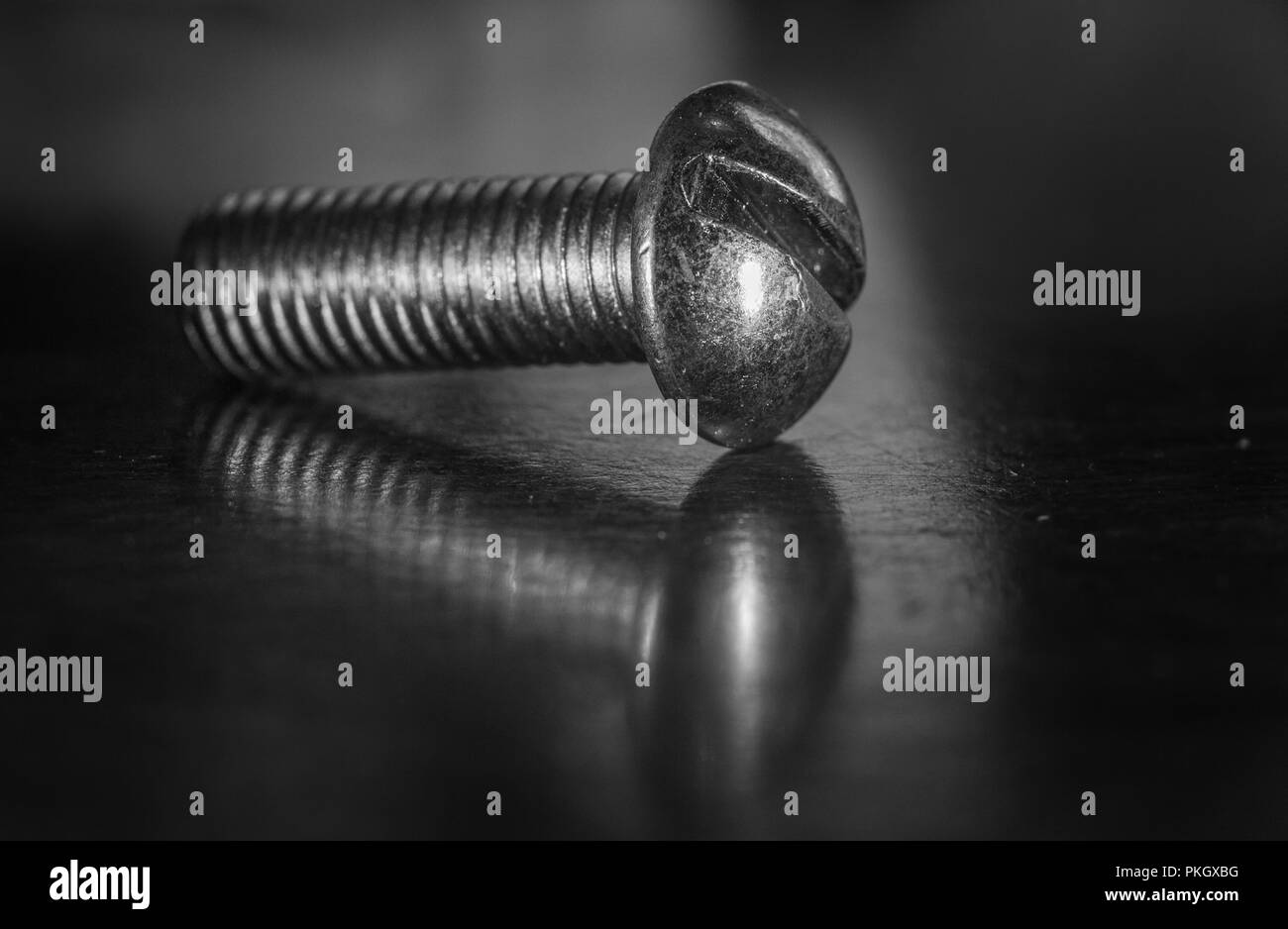 Slotted head screw hi-res stock photography and images - Alamy