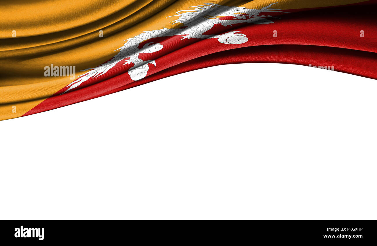 Grunge colorful flag of Butane with copyspace for your text or images ...