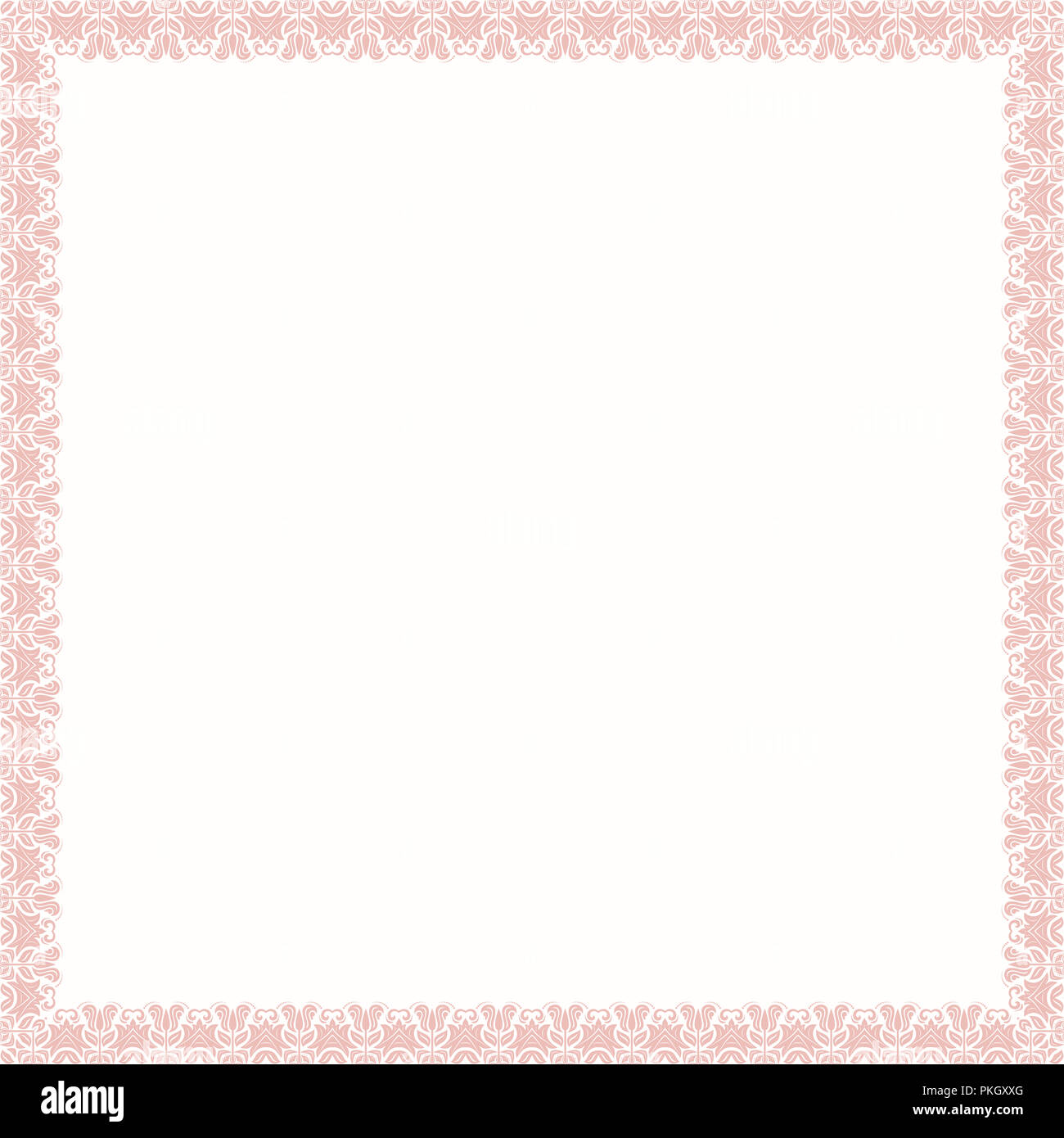 Baroque border frame hi-res stock photography and images - Alamy