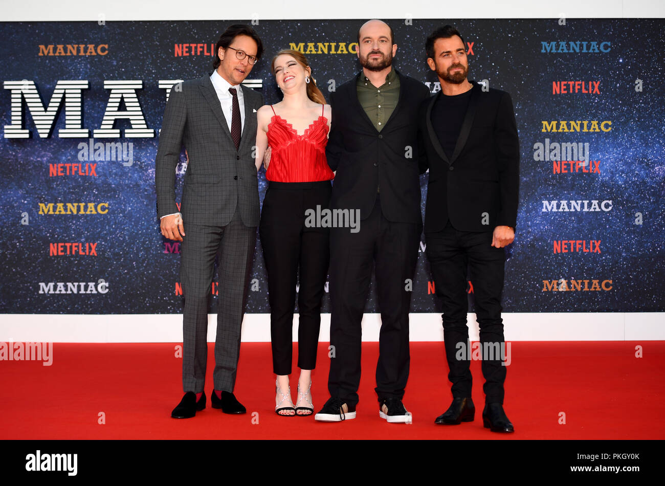 Director Cary Fukunaga, Emma Stone, Writer Patrick Somerville and ...