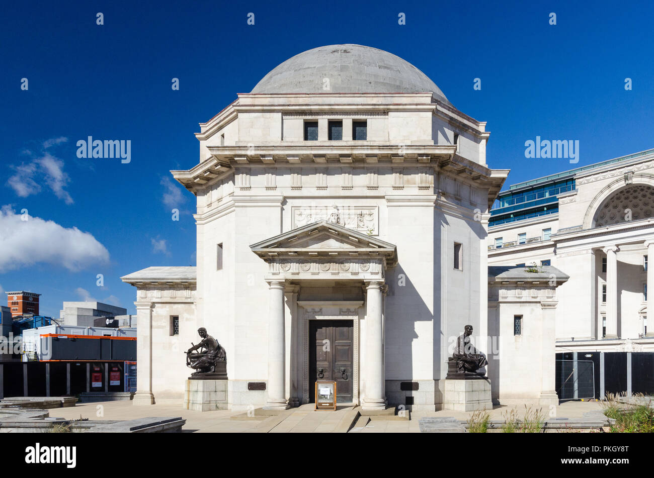 The Hall of Memory in Centenary Square, Birmingham opened in 1925 and stands as a memorial to ...