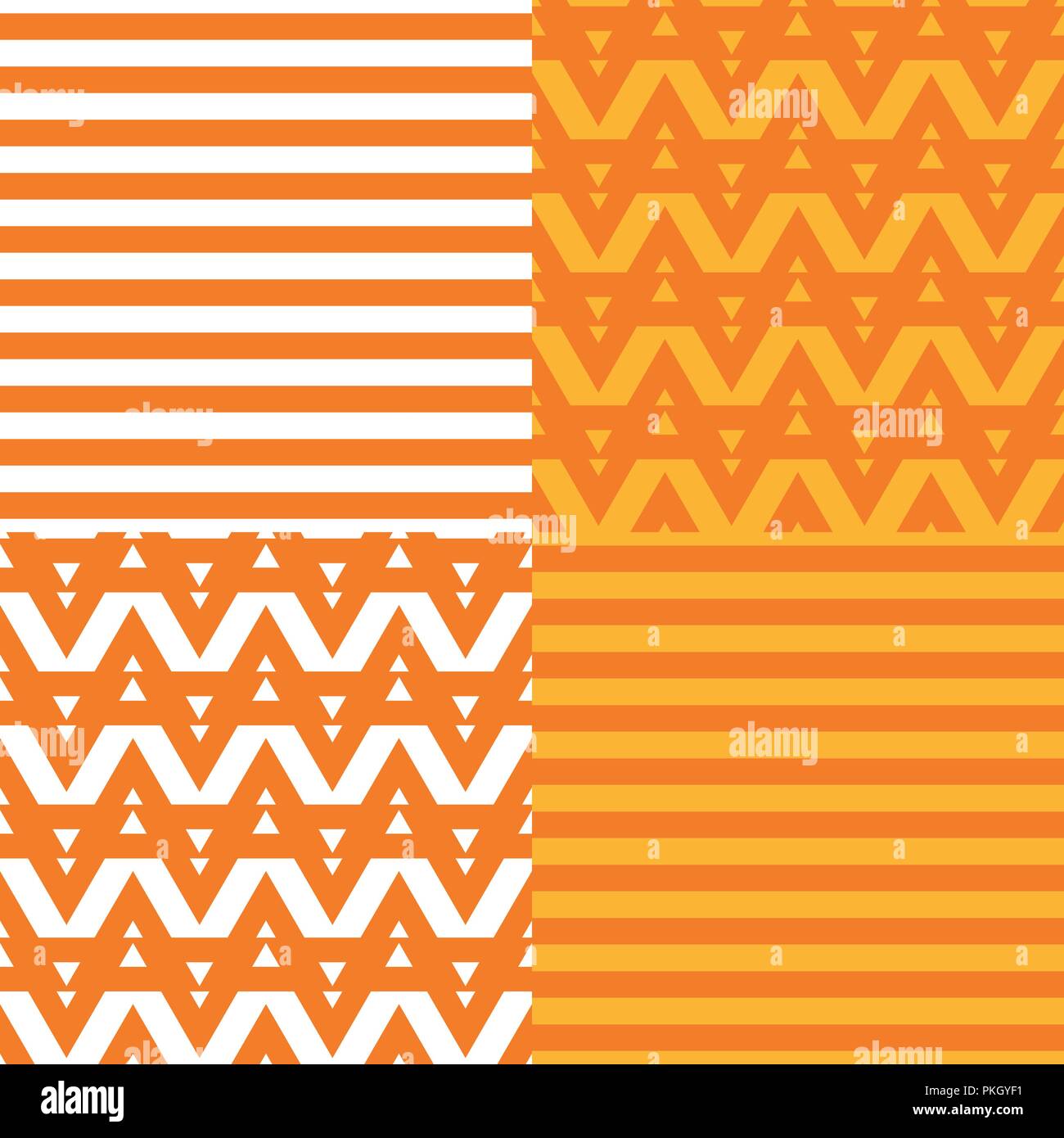 Patterns orange Stock Vector Images - Alamy